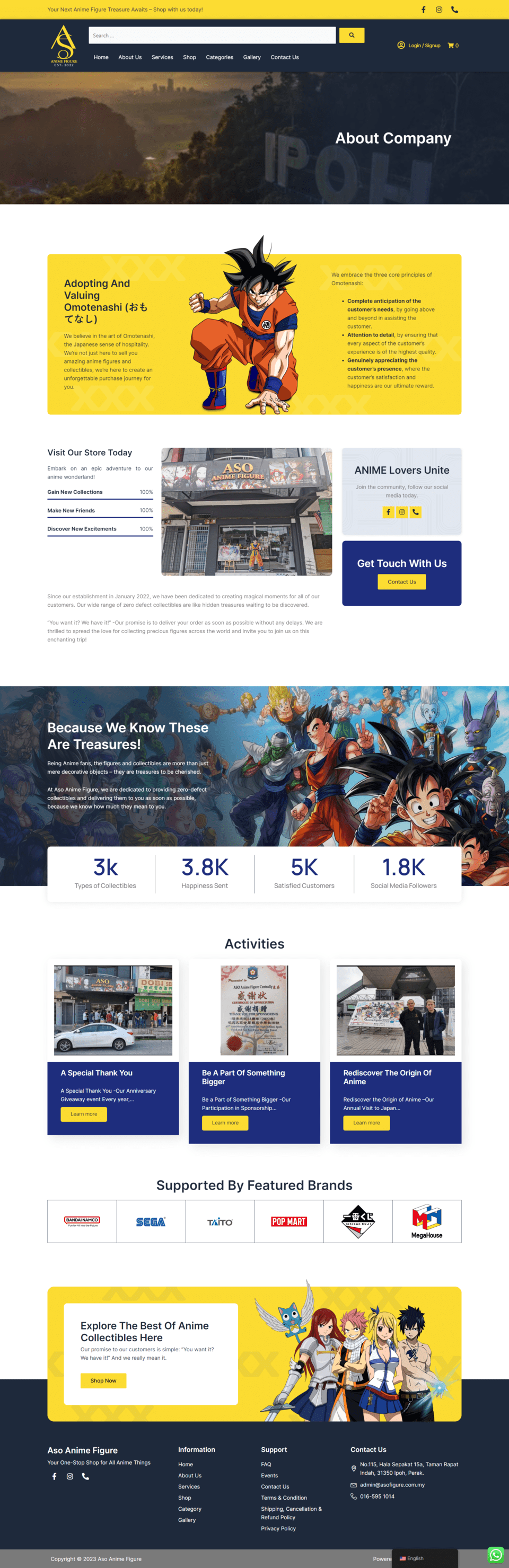 ASO Anime Figure - Web Design Malaysia